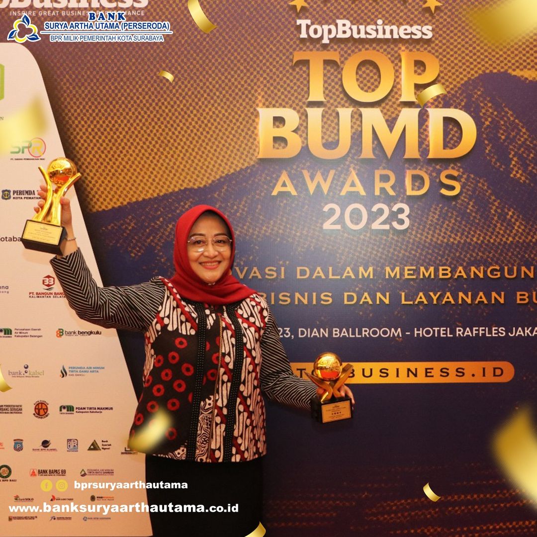 Bank Surya Artha Utama raih prestasi berskala nasional di TOP BUMD AWARDS 2023 – PT BANK SURYA ...